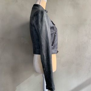 BLUR | Jackets & Coats | Blur Leather Moto Jacket | Poshmark
